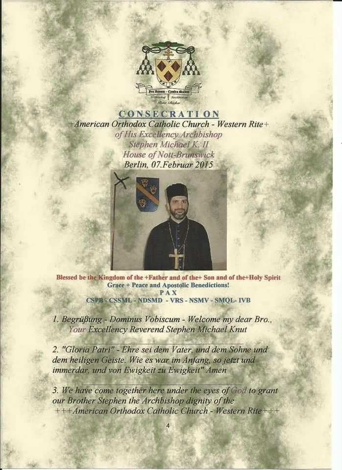 A Miraculous Event Occured: Consecration Day for H.E. ArchBishop ...